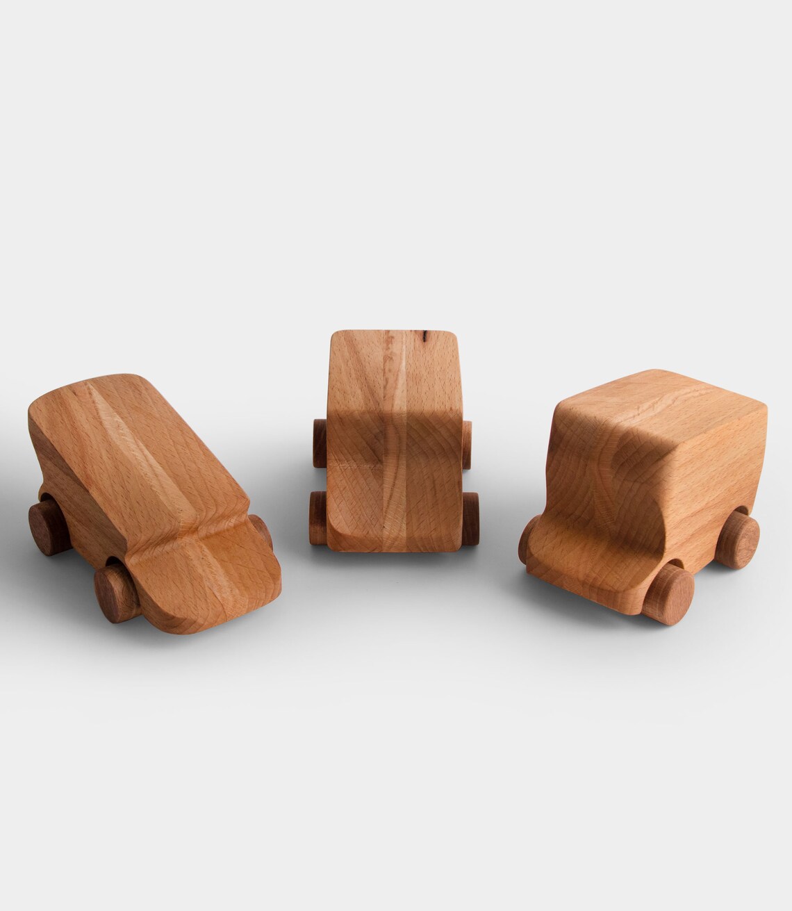 Calm Wooden Toy Car Pull Toy Natural Eco Finish. All | Etsy