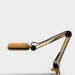 Swing Arm Lamp, Wooden Clamp Lamp, Architect Lamp, Wood Light, Wooden ...