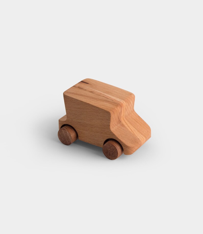 Calm Wooden Toy Car Pull Toy Natural Eco Finish. All | Etsy