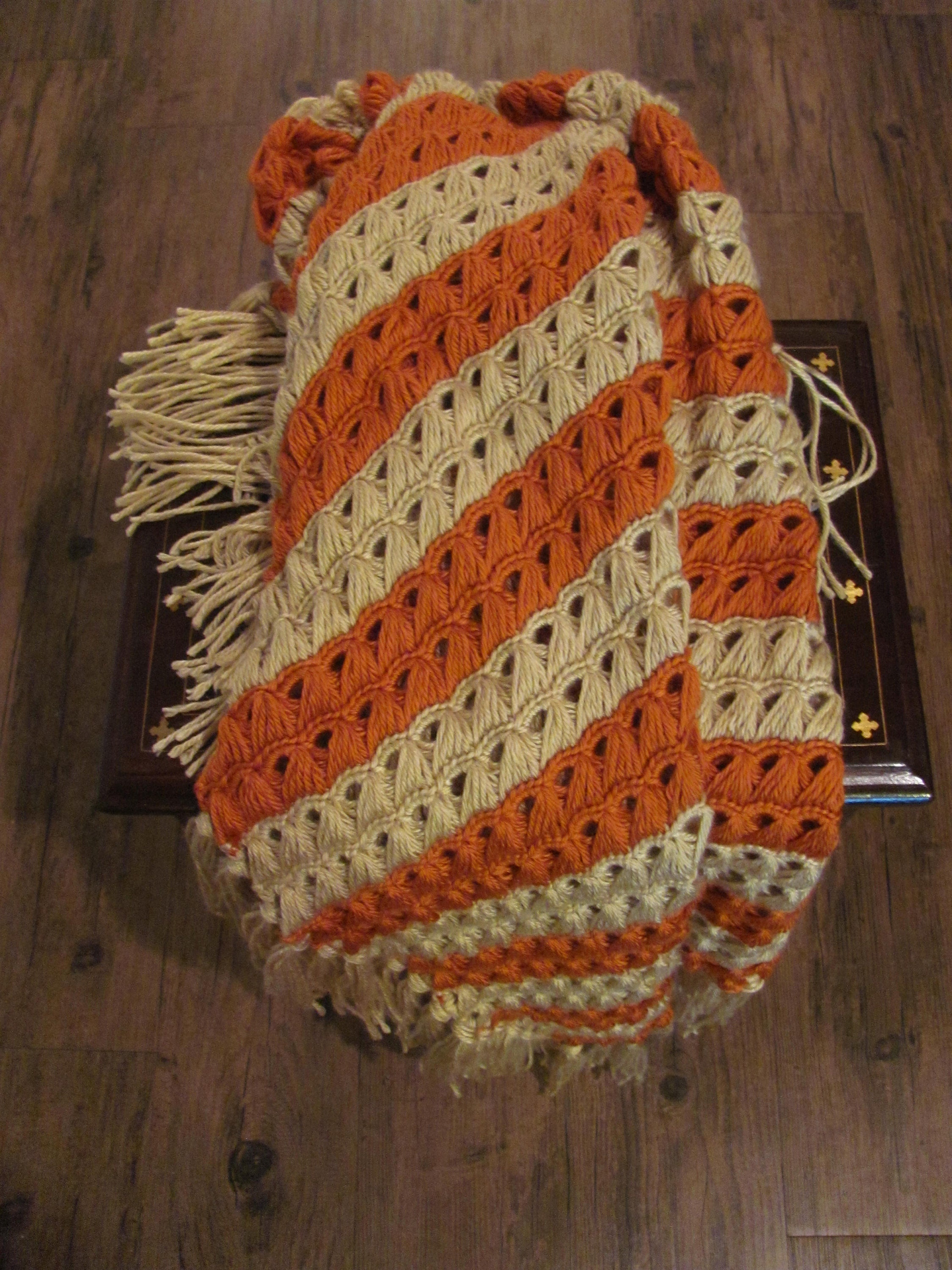 Crochet Baby Blanket ~ Fall Colors - Etsy