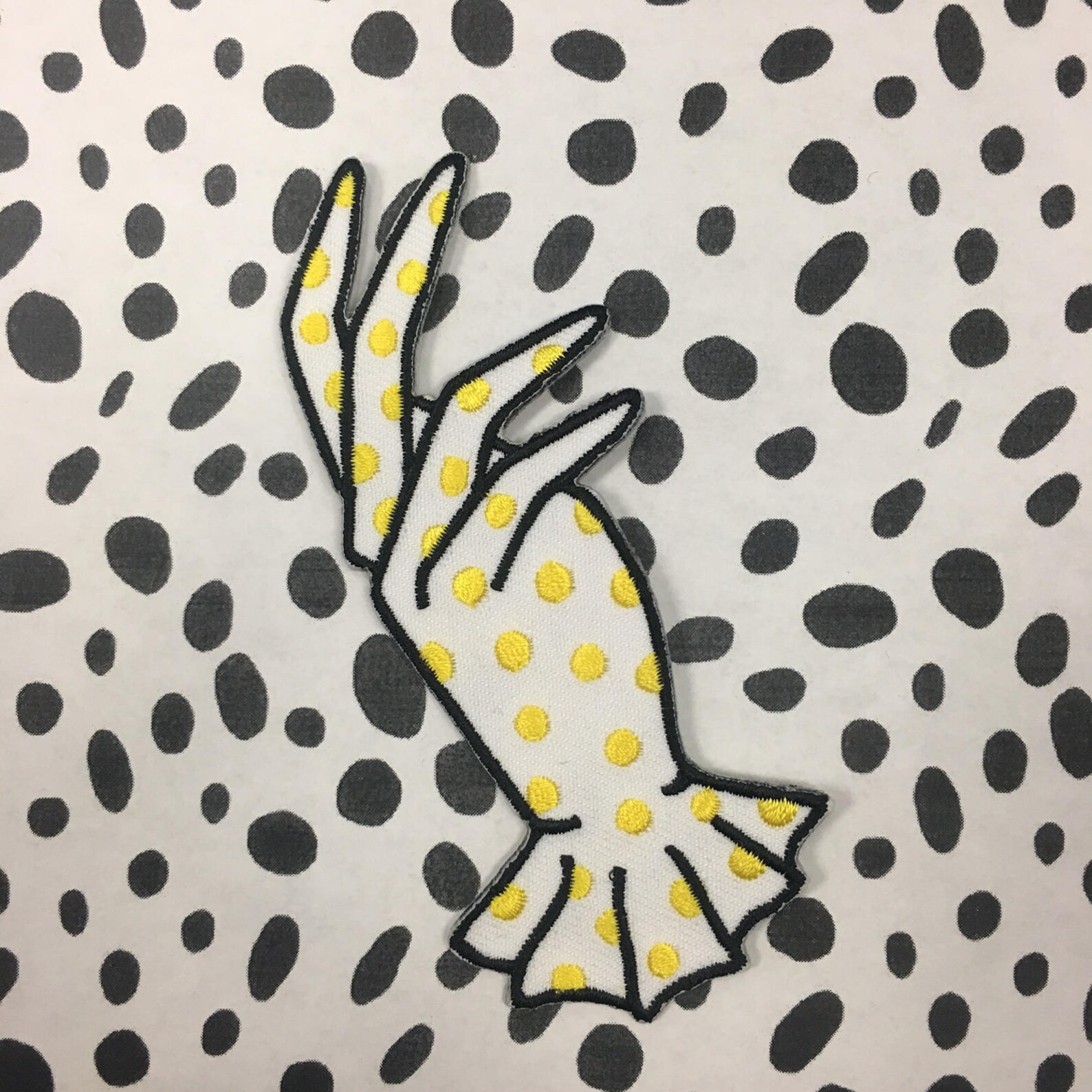 Gloved Hand Patch - Etsy