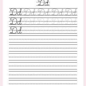 Cursive 101 Cursive Worksheets a Complement to the Cursive 101 Workbook ...