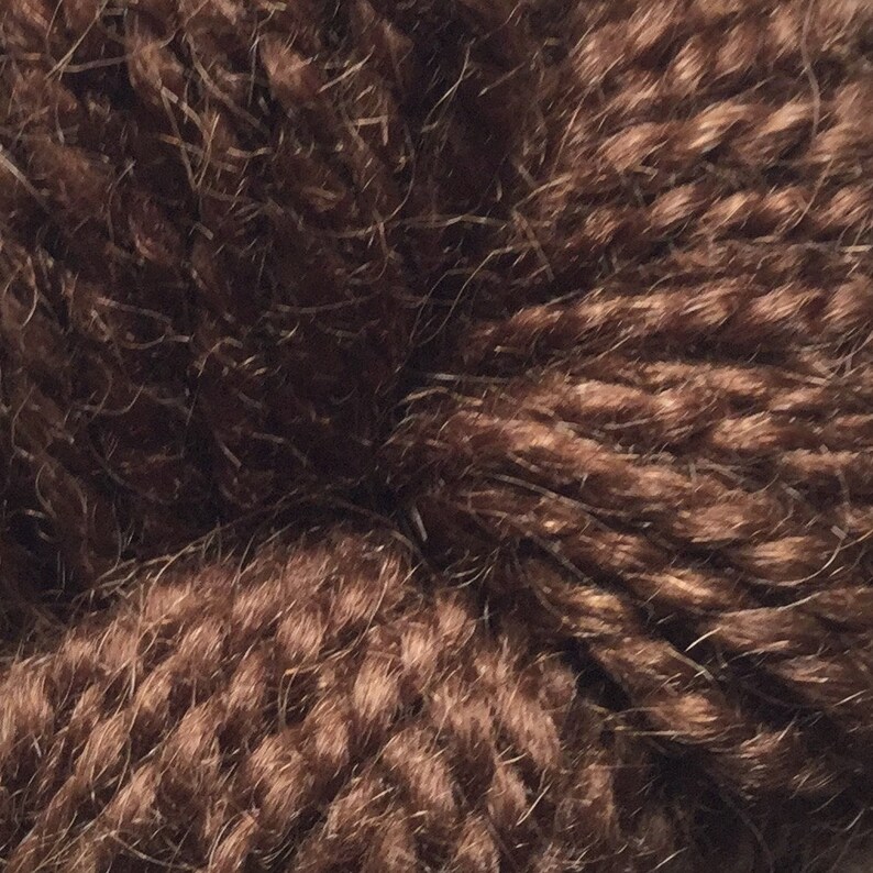 Rauma Ryegarn Norwegian Wool Rug Yarn 599 Brown | Etsy