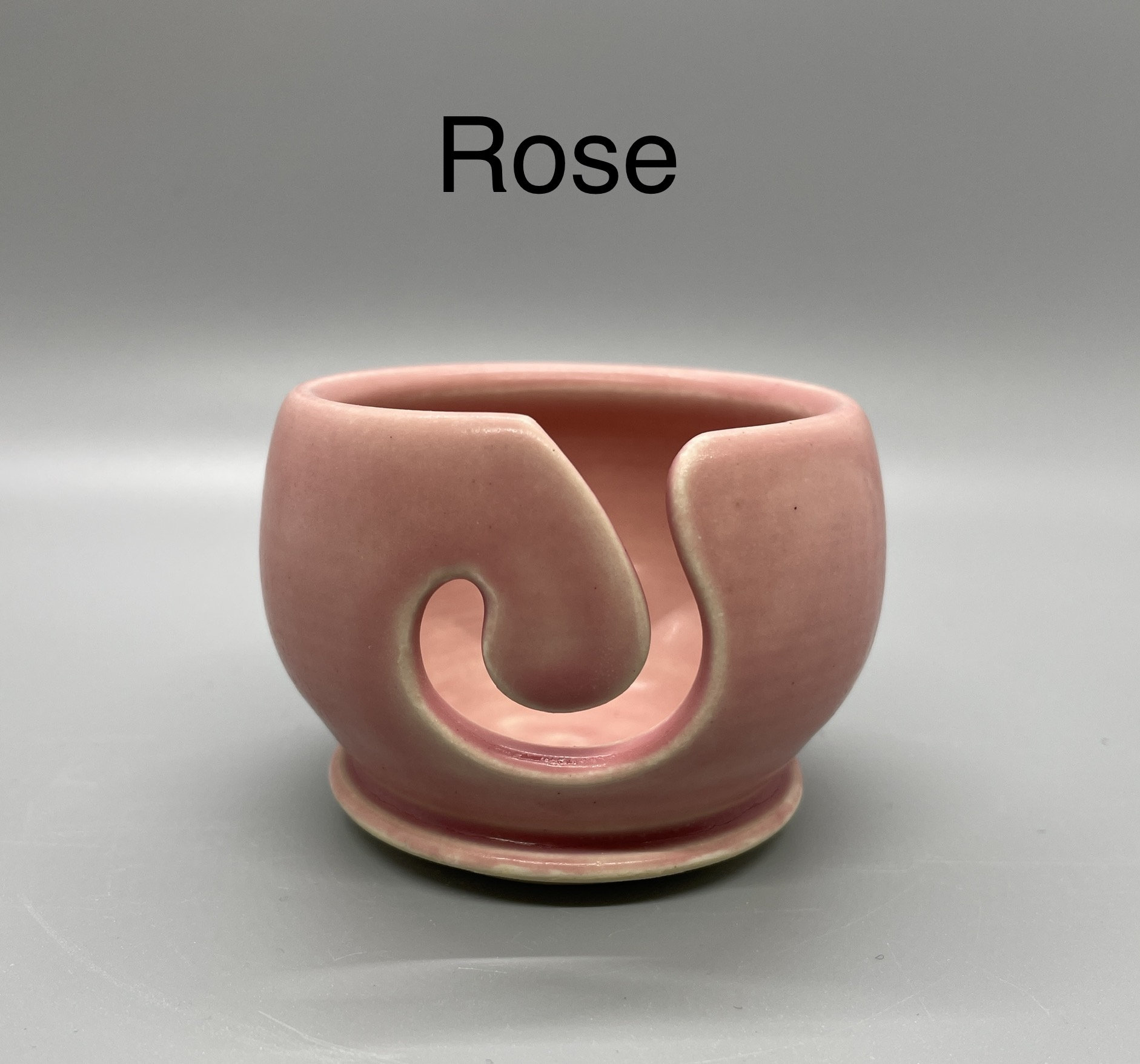 Rose, Pottery Thread Bowl