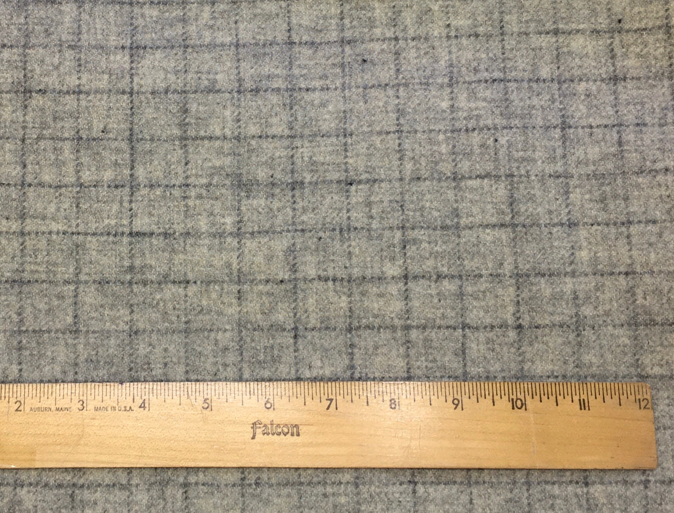 Silver Fox, Felted Wool Fabric for Rug Hooking, Wool Applique and Crafts