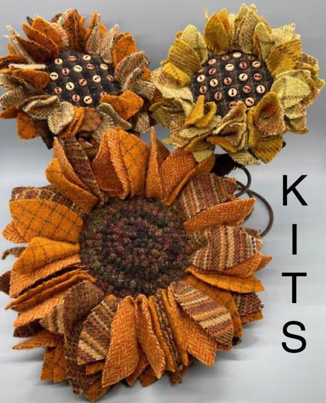 Sunflower Proddy Kits - Etsy