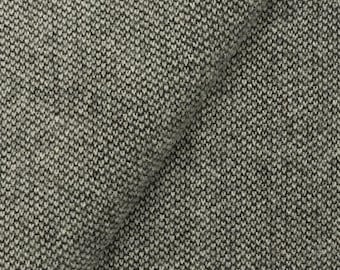 Grey and Natural Barley Corn Weave Felted Wool Fabric for Rug | Etsy