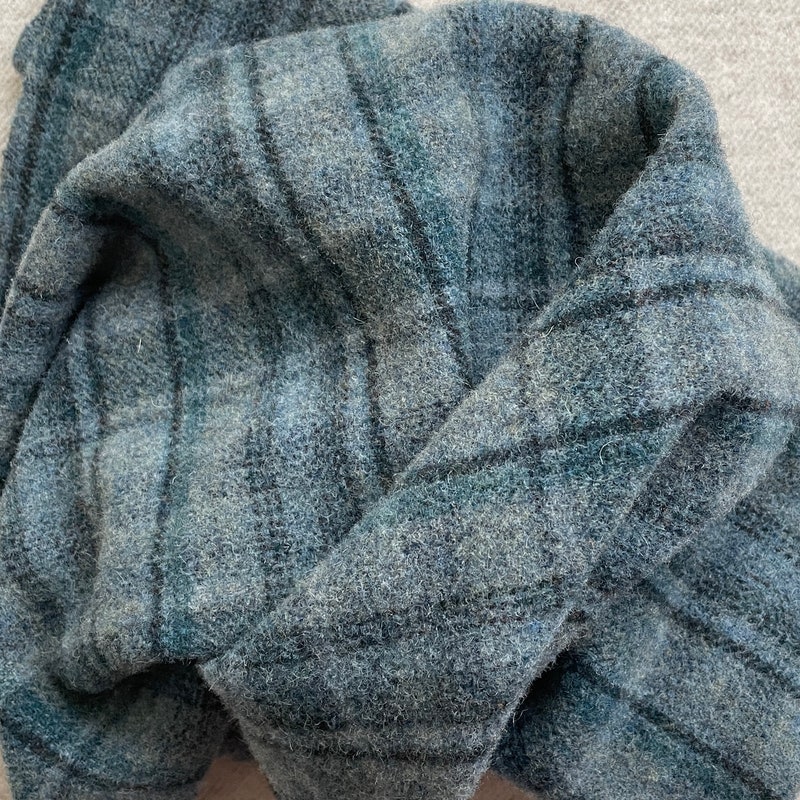 Plaid Wool Fabric - Etsy