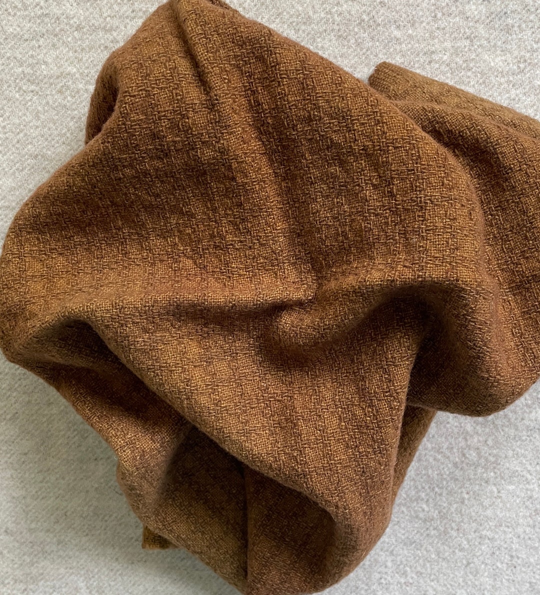 Antique Gold, Hand Dyed Fat Quarter, Felted Wool Fabric for Rug Hooking ...