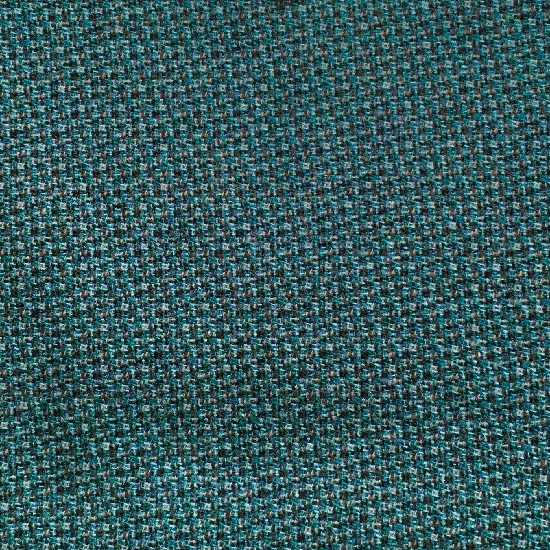 Blue and Teal Honeycomb, Felted Wool for Rug Hooking, Wool Applique and ...