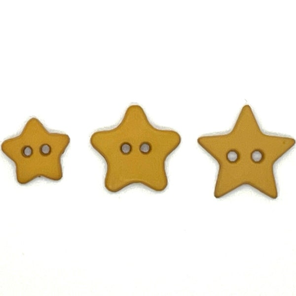 Star Shaped Buttons - Etsy