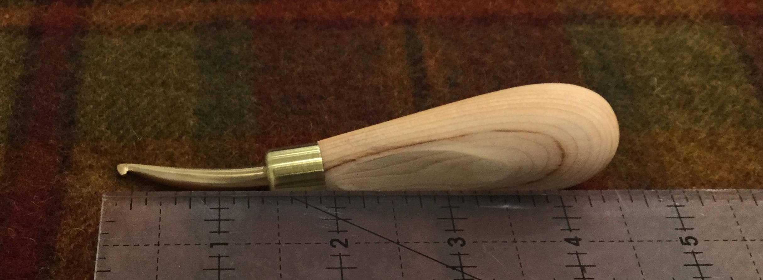 Home & Living Tools Hartman 6mm Short Shank Bent Rug Hook Home ...