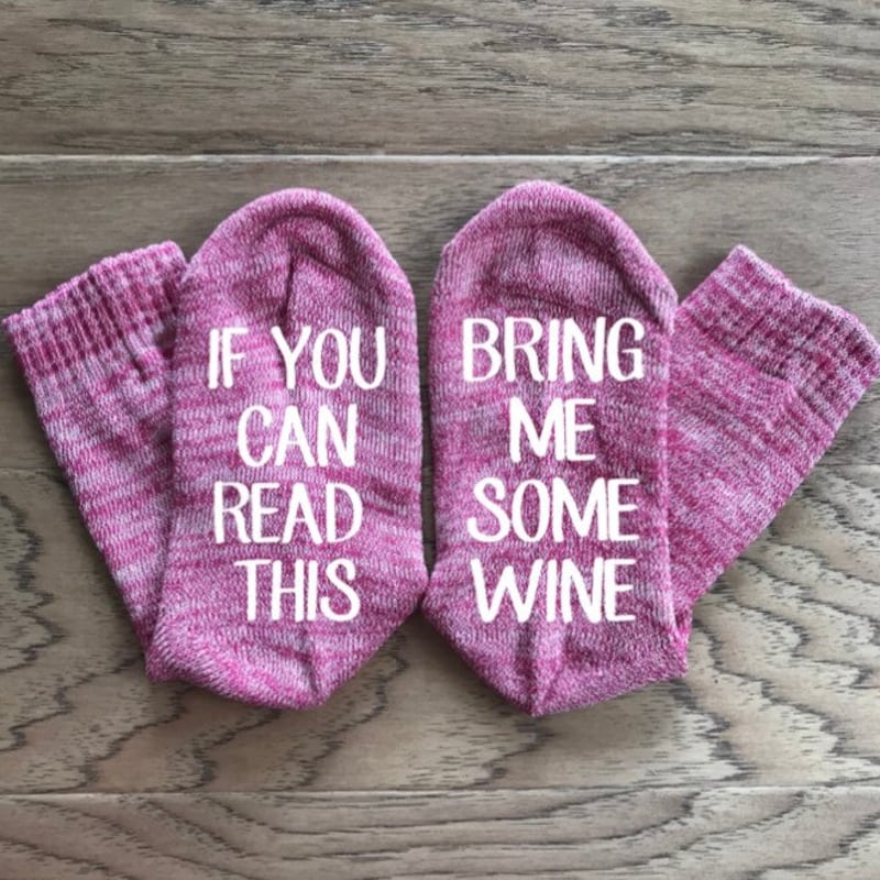 Socks With Sayings - Etsy