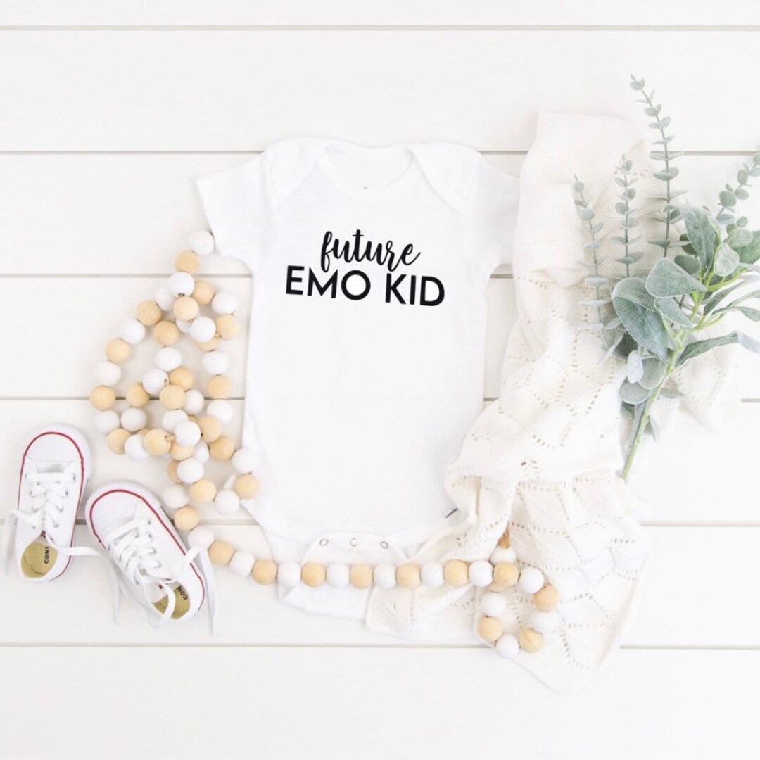 Future Emo Kid Bodysuit - Emo - Pop Punk - Alternative - Baby - Gift ...