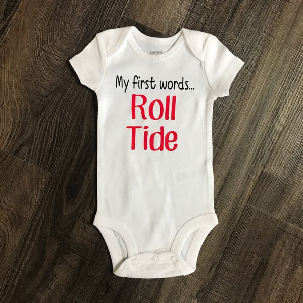 Roll Tide Baby - Etsy