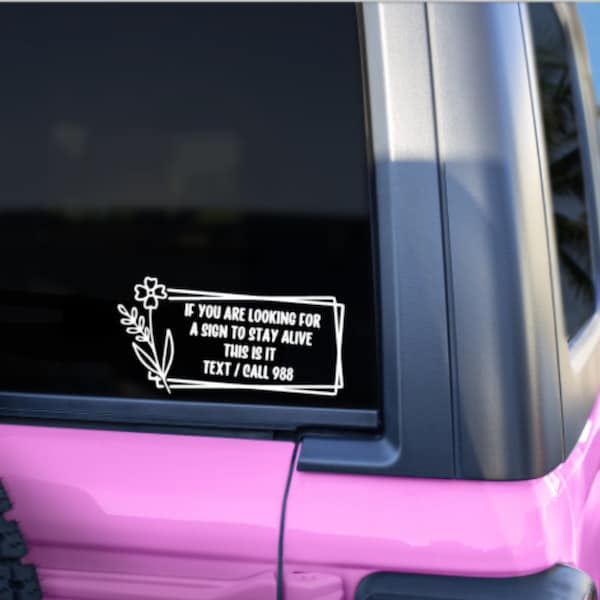 988 Car Decal - Etsy