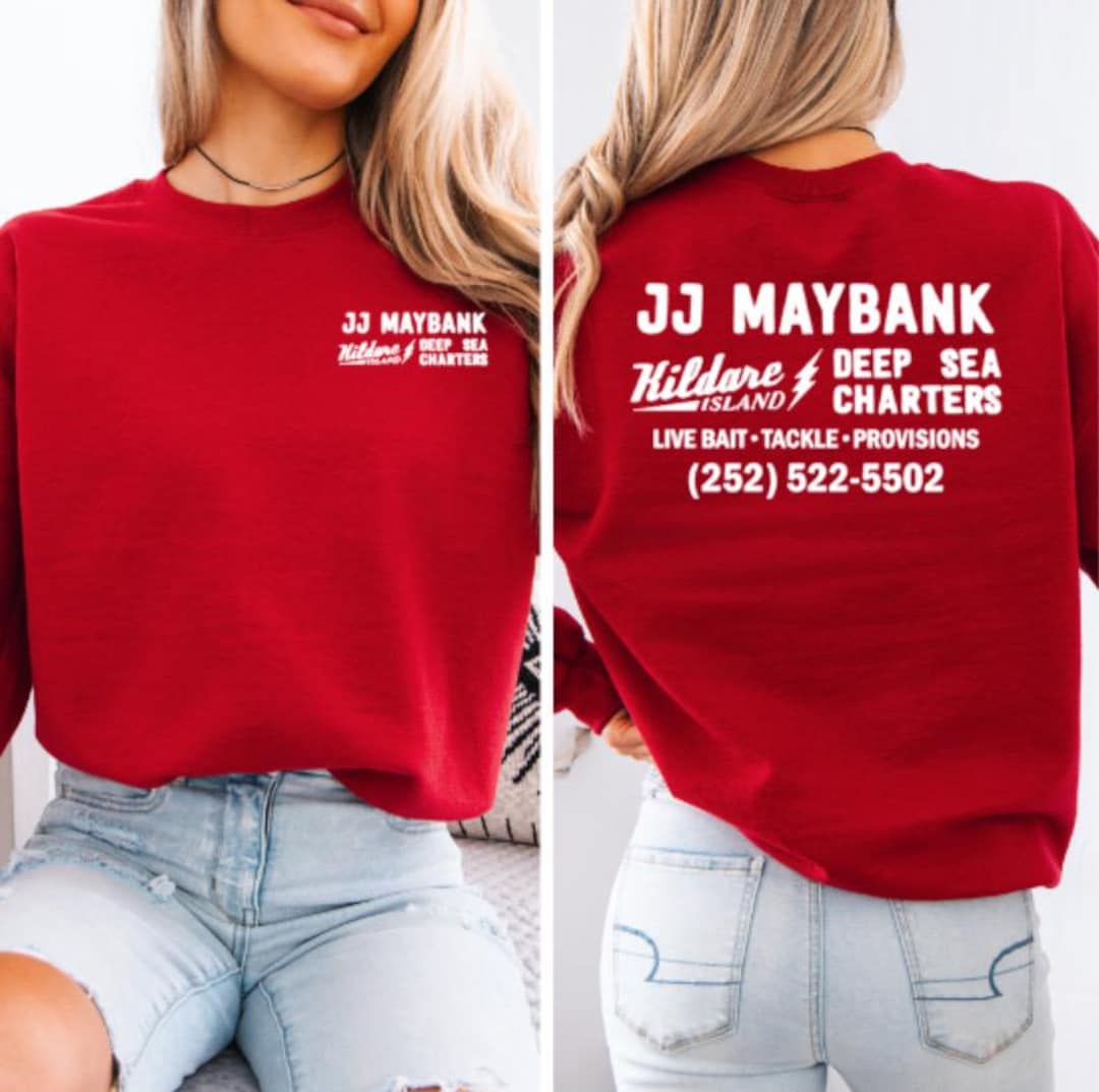 JJ Maybank Outer Banks Kildare Charters T-shirt - Etsy