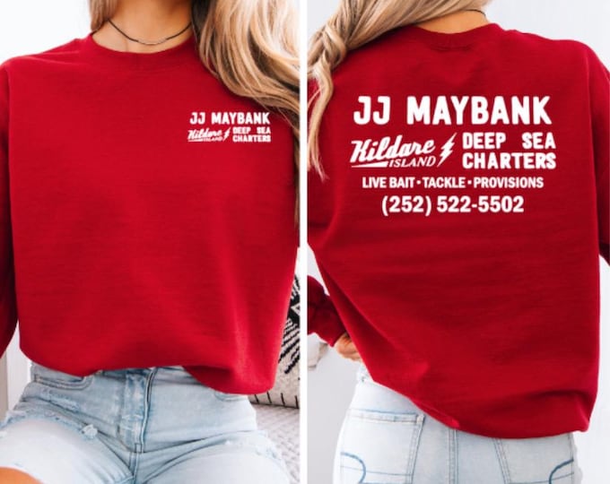 JJ Maybank Outer Banks Kildare Charters T-shirt - Etsy