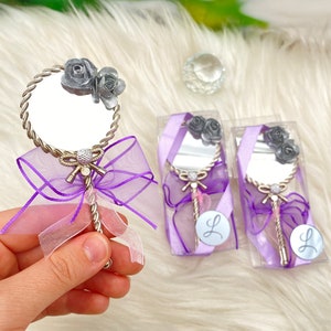 Decorative Hand Mirror Party Chocolate Favor Baby Shower Favor, Guest ...