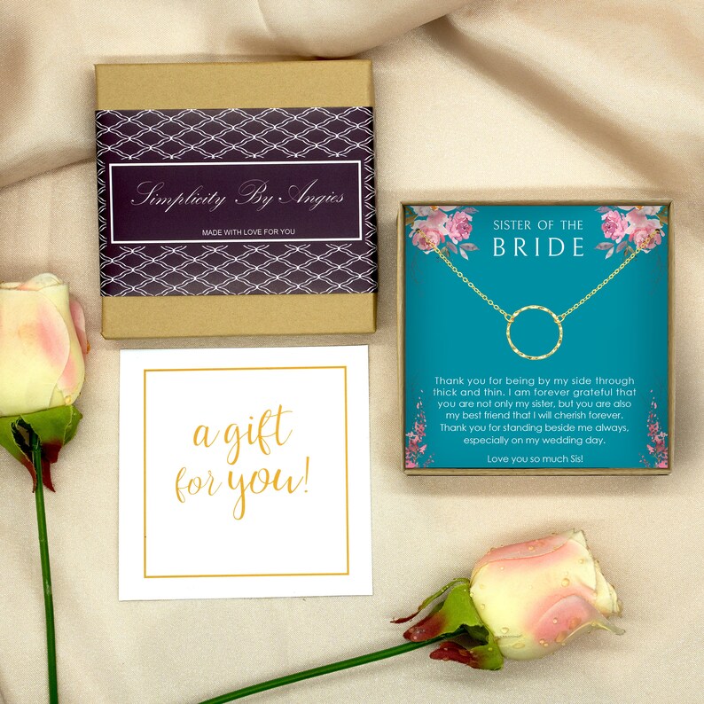 Sister of the Bride Gift, Sister Wedding Gift, Sister Maid of Honor ...