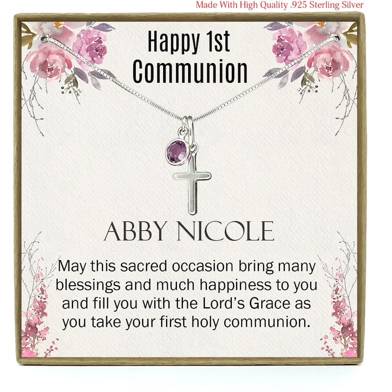 Communion Necklace - Etsy