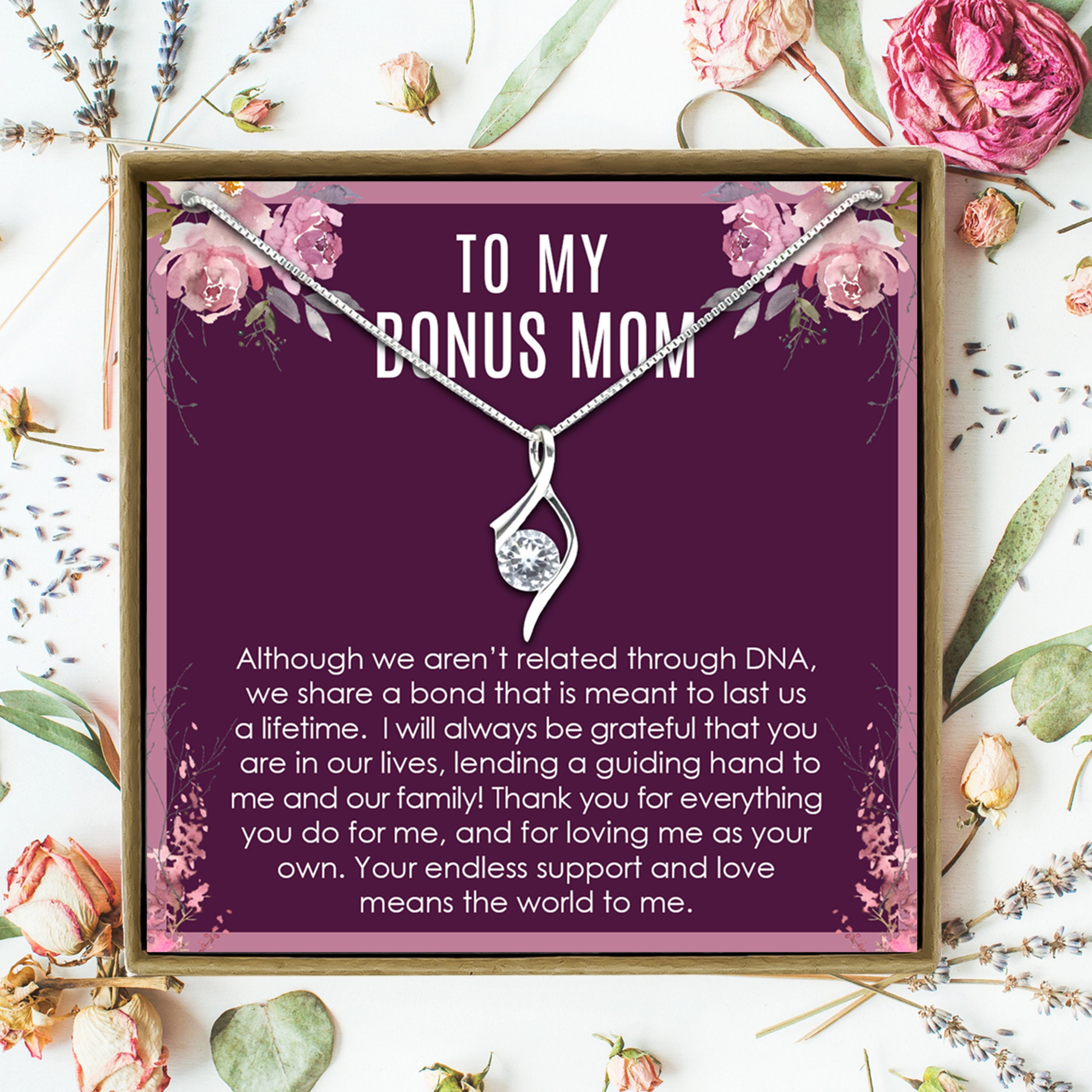 Bonus Mom T For Step Mother T From Bride Step Mom T Etsy Canada