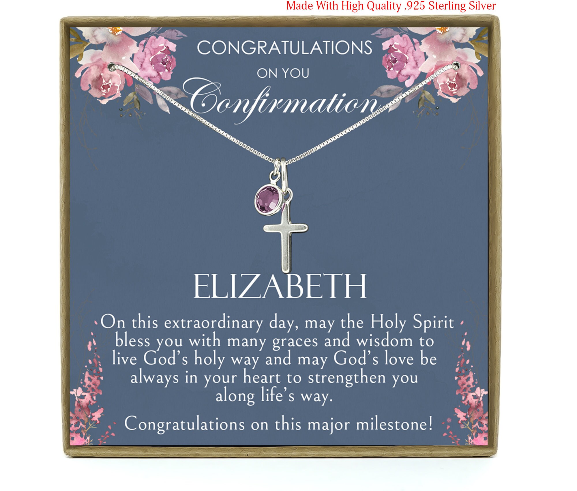 Confirmation Gifts for Girls Girls Confirmation Gifts Gift - Etsy