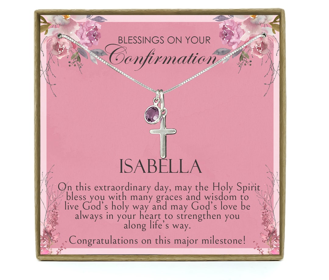 Confirmation Gifts for Girls, Girls Confirmation Gifts, Gift From ...