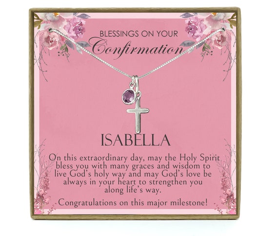 Confirmation Gifts for Girls Girls Confirmation Gifts Gift - Etsy