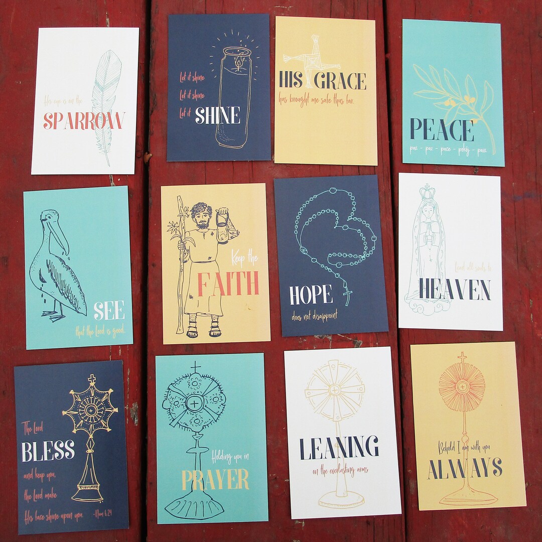 Prayer Postcards - Etsy