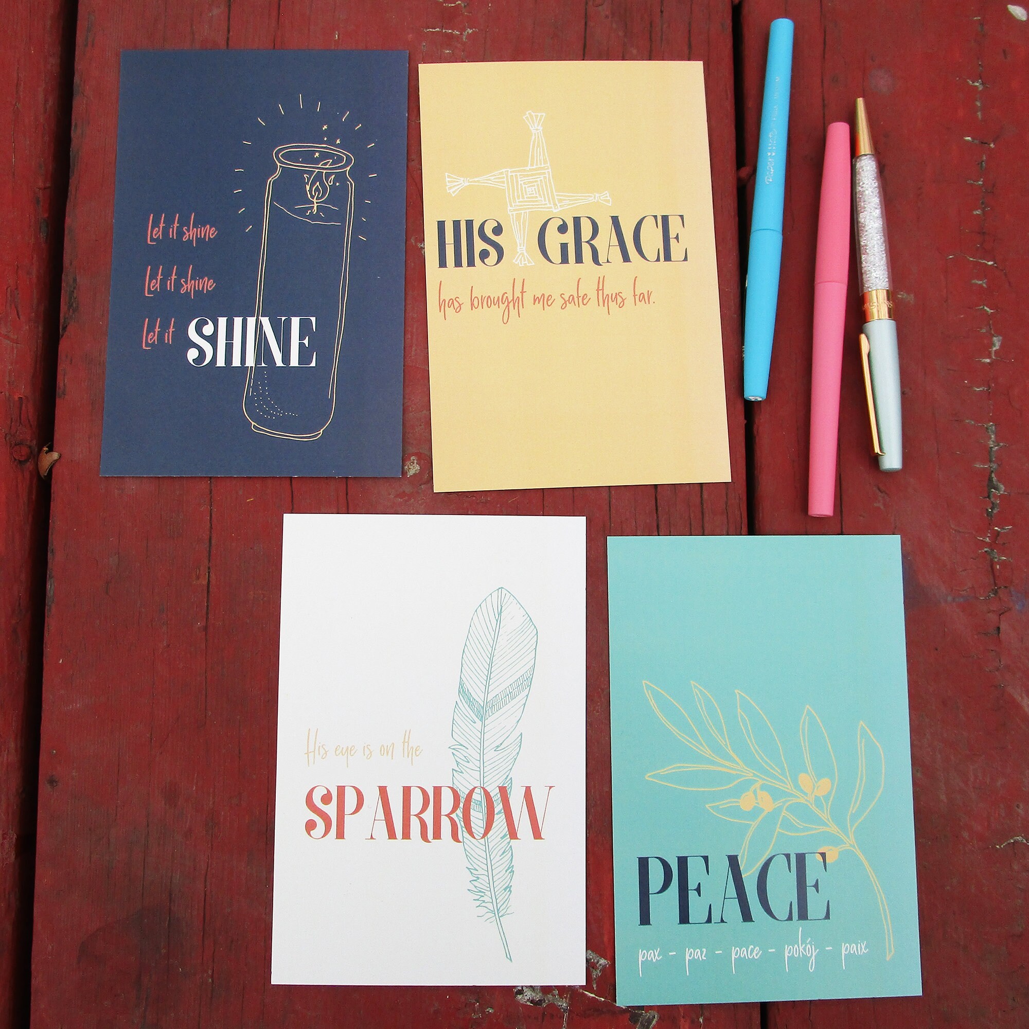 Prayer Postcards - Etsy