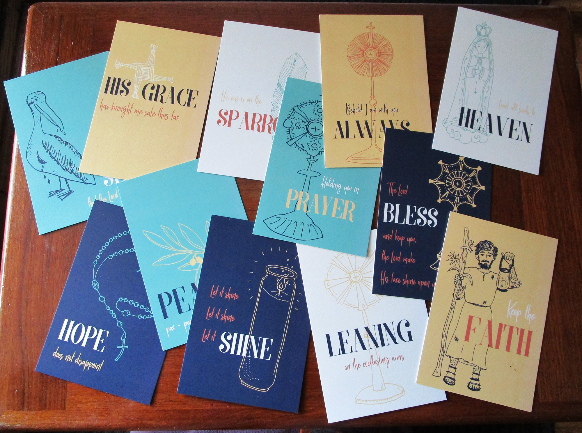 Prayer Postcards - Etsy