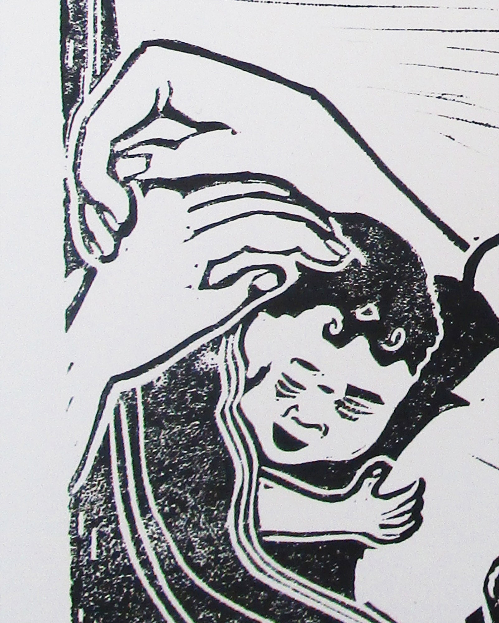 Nativity Original Linocut - Etsy