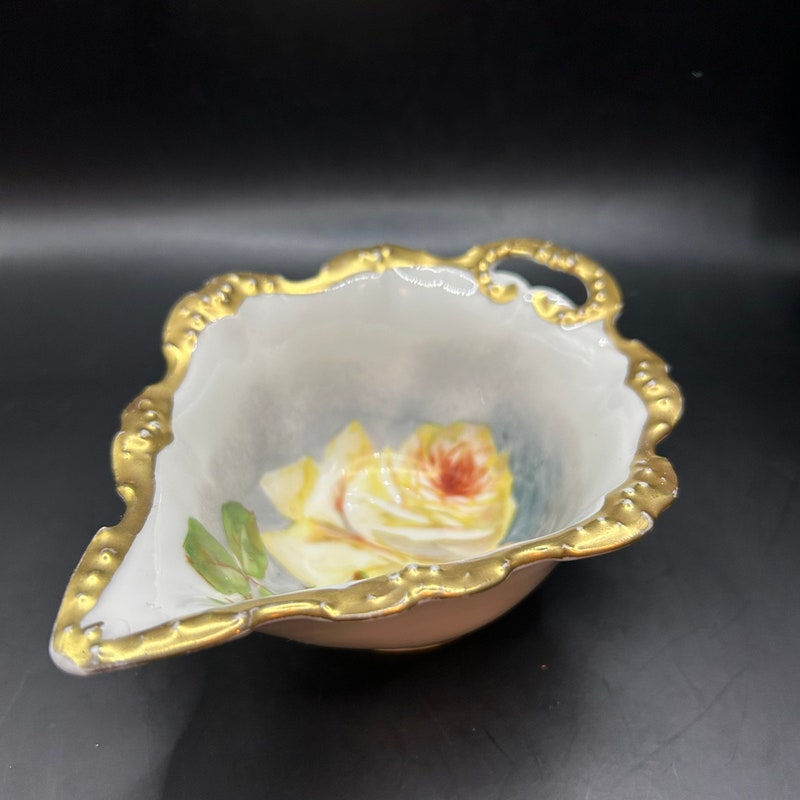 Nappy Handled Dish Porcelain - Etsy