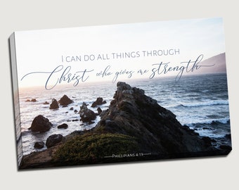 Philippians 4 13 Art | Etsy