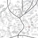 Handrawn Map of Atlanta, Cartoon Map, Line Map of Atlanta, Whimsical ...