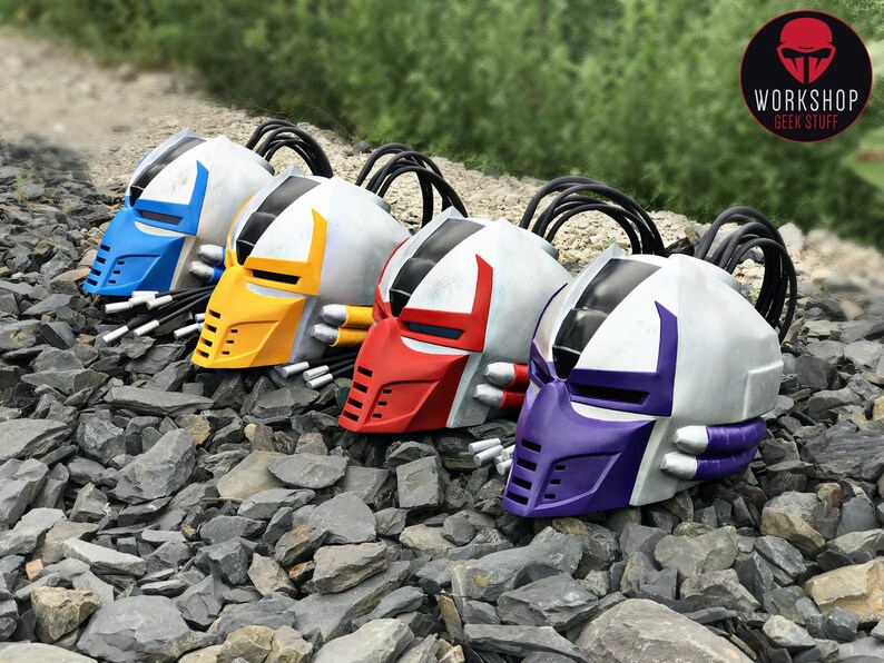 Cyrax Sektor Smoke Sub-Zero helmet from the game Mortal Kombat | Etsy