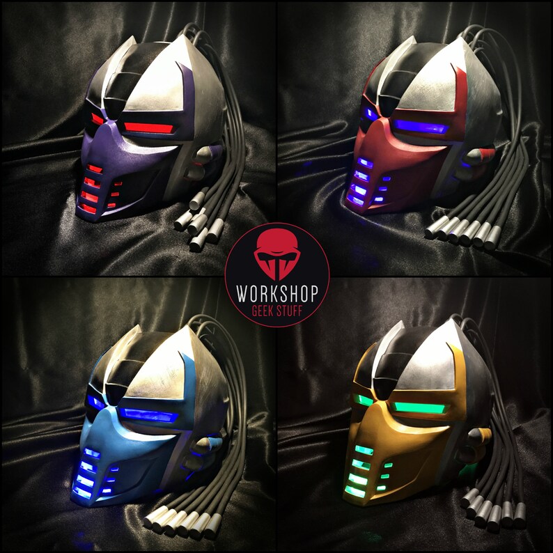 Cyrax Sektor Smoke Sub-Zero helmet from the game Mortal Kombat | Etsy