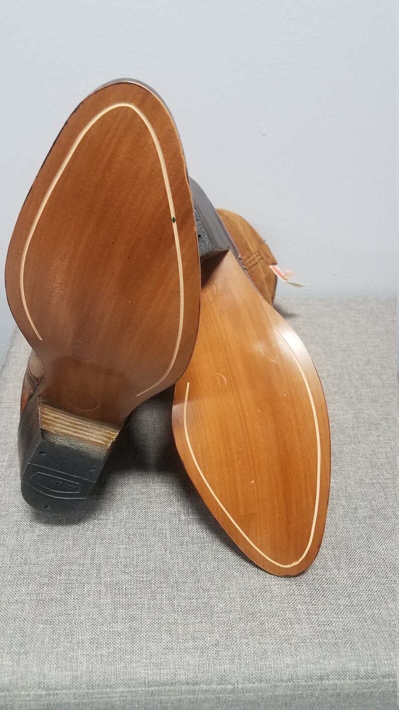 Bostonian Boots Men's Or. Made in Spain. 60's or 70's. Never Worn ...