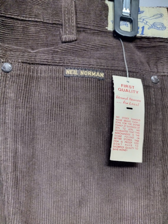 Rare Classic Vintage Men's CORDUROY Jeans By NEIL NOR… - Gem