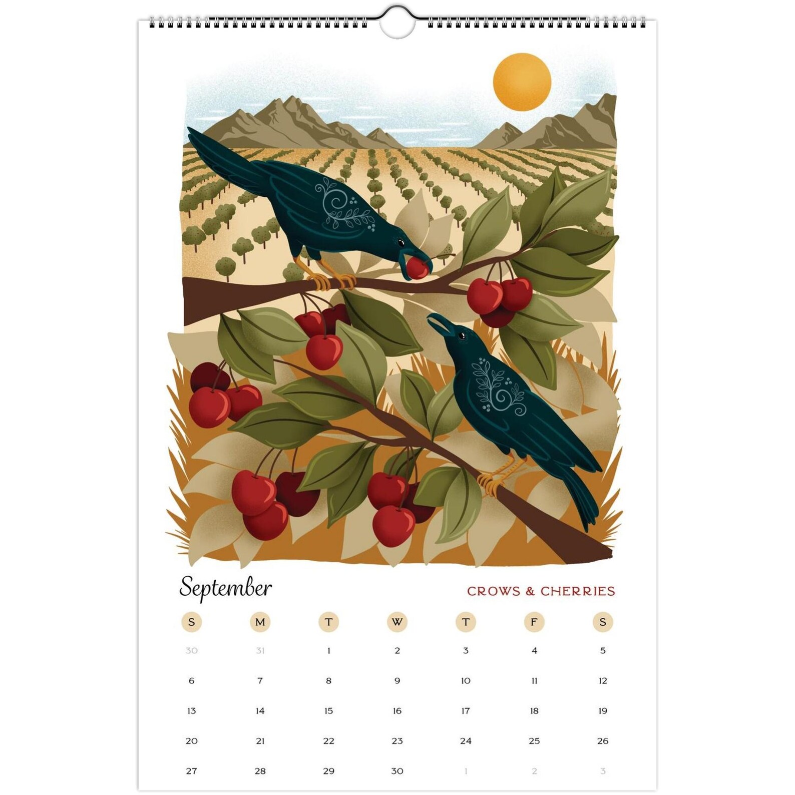 2026 Wall Calendar | Botanicals & Beasts | Artist Illustrated | January ...