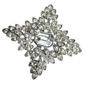 Chameau Et Chameau Kenneth Jay Lane KJL Vintage 90s Cruciform Star ...