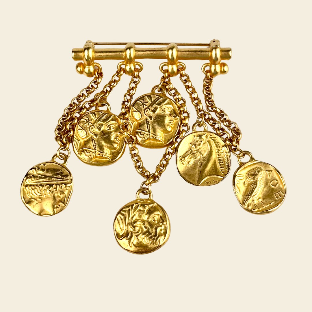 Chameau Et Chameau Greek Athena Owl AOE Alexander the Great Vintage ...