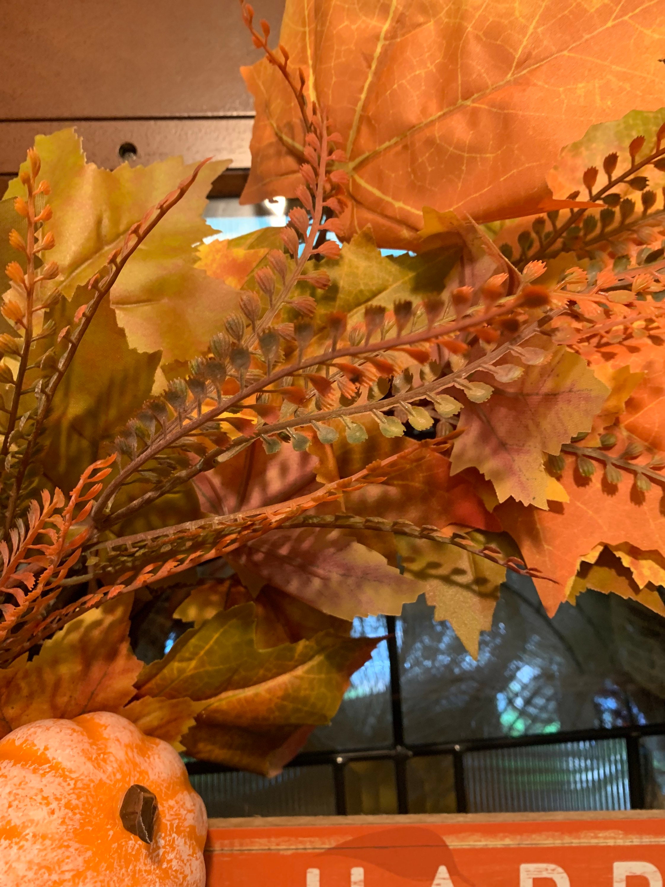 Happy Fall Yall Wreath, Leaf Wreath, Fall Pumpkin Wreath, Fall Colors ...