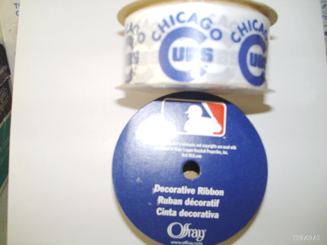 Offray Chicago Cubs Decorative Ribbon - Etsy