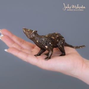 QUOLL Bronze Sculpture 6.5"/ 16.5cm Long - Etsy