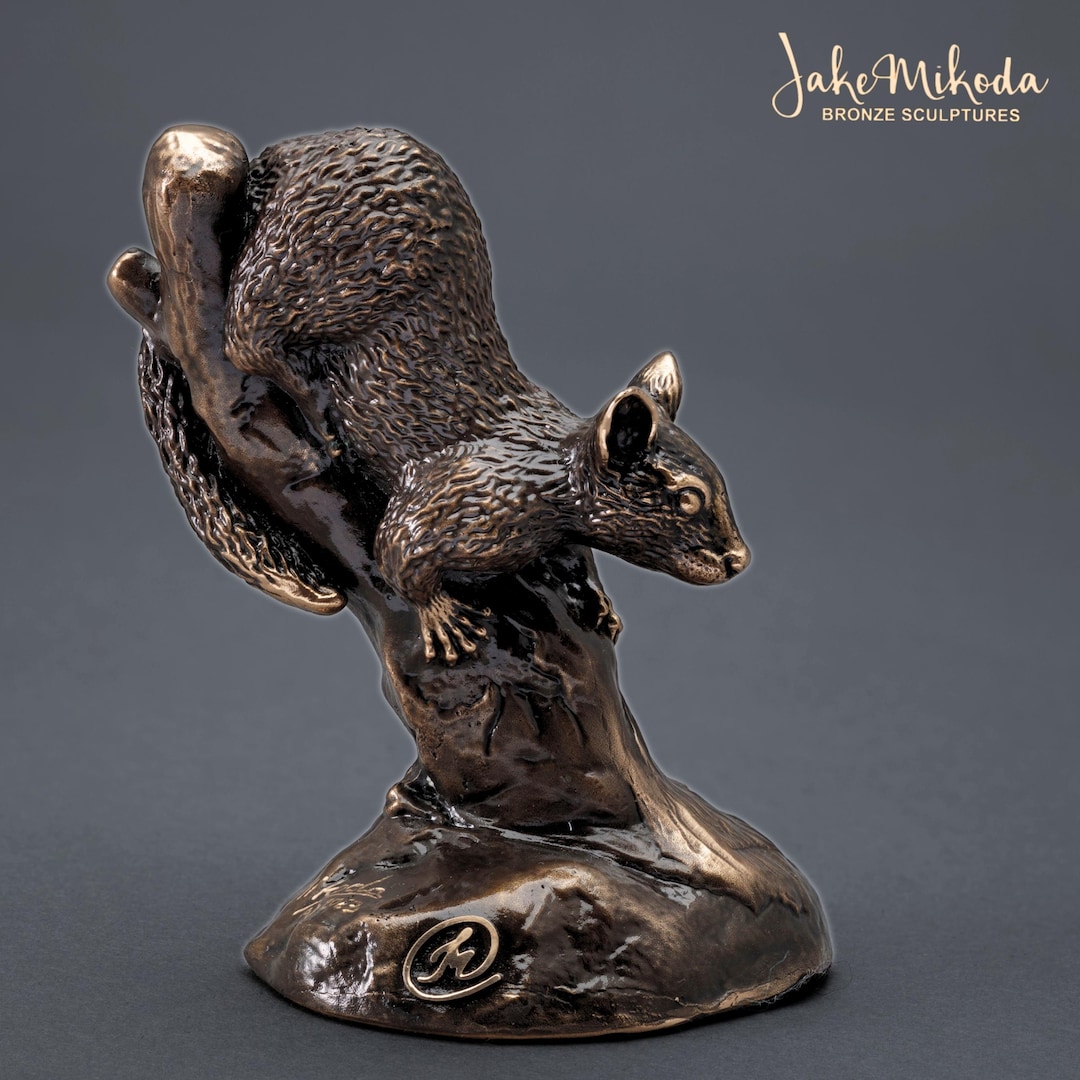 POSSUM IN TREE Bronze Sculpture 4"/ 10cm Tall - Etsy