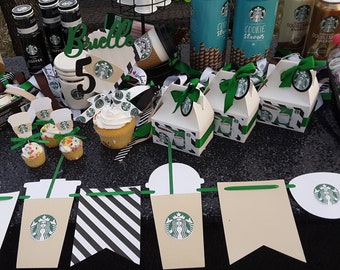 Starbucks party | Etsy