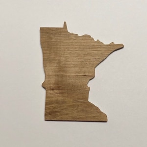 Minnesota, MN Wood Cut Sign - for General Use and Projects - Etsy