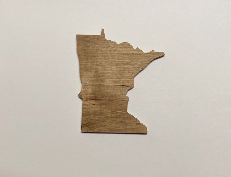 Minnesota, MN Wood Cut Sign - for General Use and Projects - Etsy